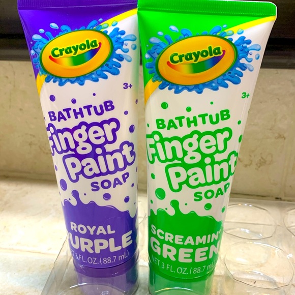 Crayola | Bath, Skin & Hair | Crayola Bathtub Finger Paint Soap | Poshmark